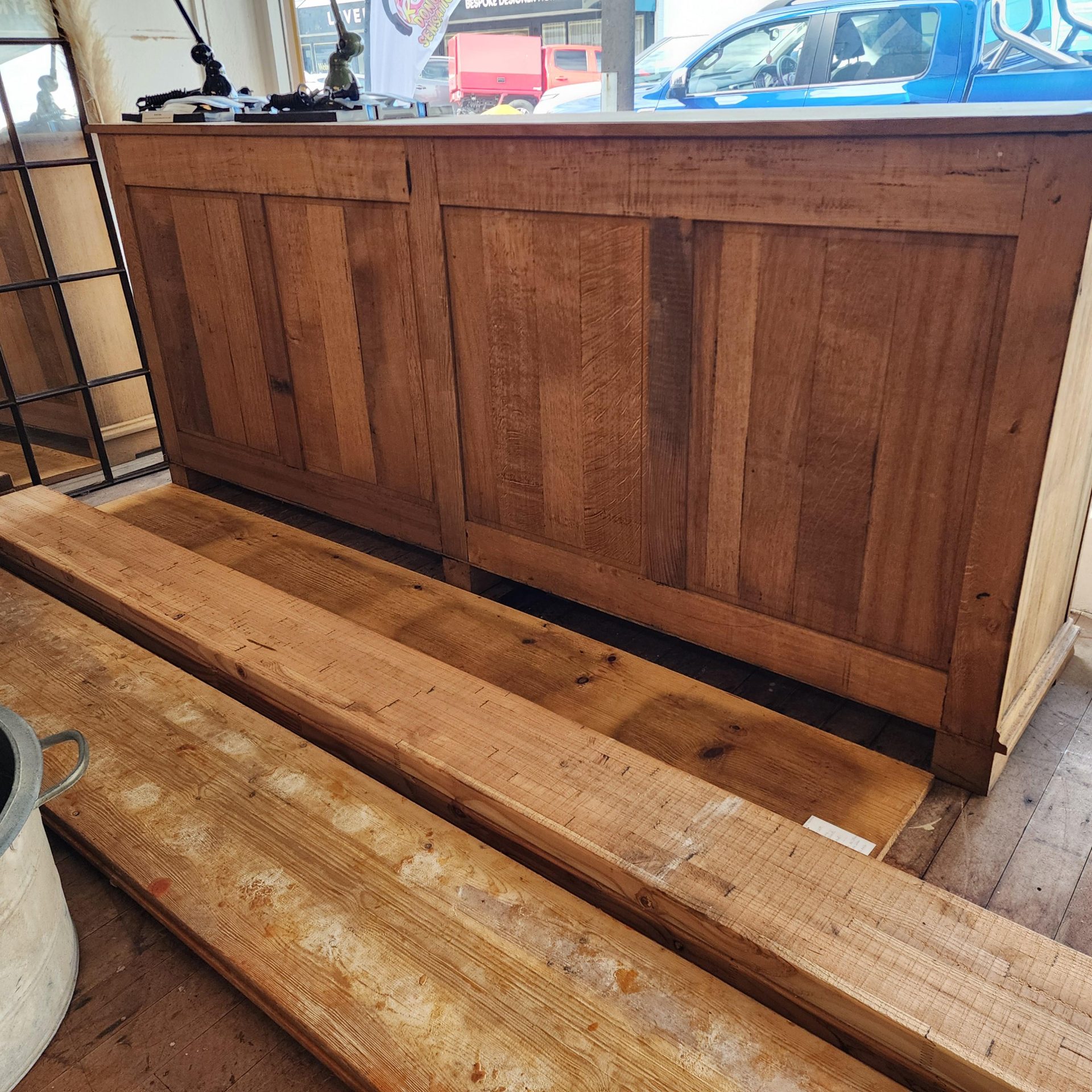 Oak Buffet Unit- France - Vintage Industries